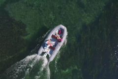 FRIB 360 folding rigid inflatable boat | easy stow yacht tender